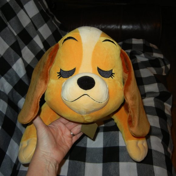 Disney | Toys | Disney Lady And The Tramp Cuddleez Large Plush Stuffed ...
